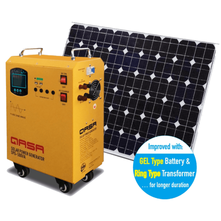 Solar Power Generator SPG-500VA - Qlink QASA